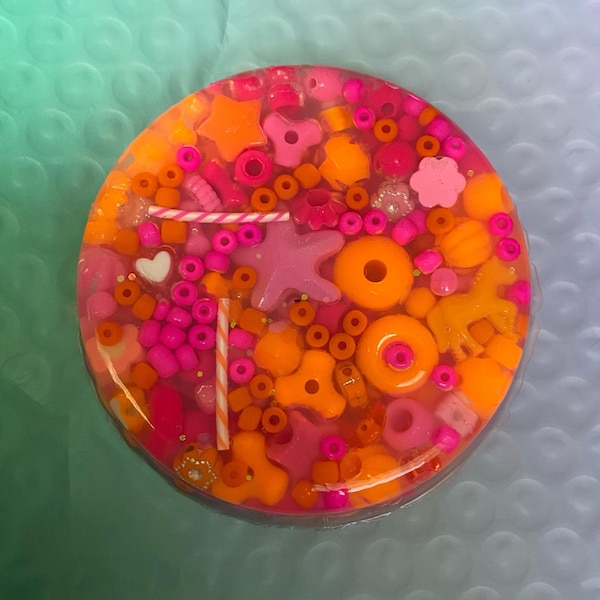 Large Bead Color Pick Pad - Fidget Pick Toy - Pick Pad - Pick, Peel ...