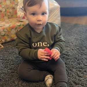 Personalised Birthday Jumper Embroidered 1st Birthday Top | Etsy