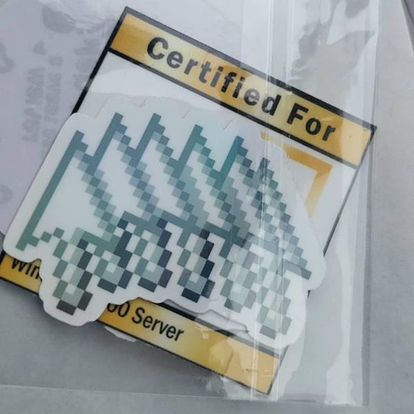 Sticker "designed for Windows XP & 2000" || 20x31mm (pack of 2) - Etsy