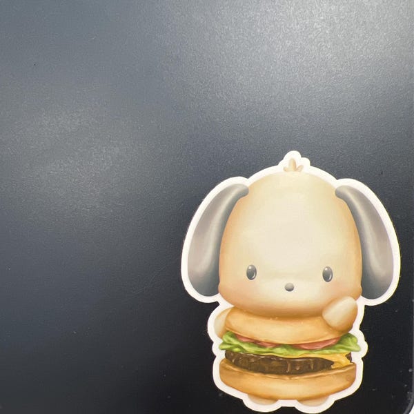 Cinnamoroll Cappuccino Sticker || Cinnamoroll Sanrio Die Cut Sticker ...