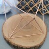Pyramid Wedding Centerpiece Geometric Table Decor Table - Etsy