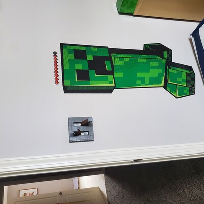 Minecraft-inspired Double Lever Light Switch Plate - Etsy