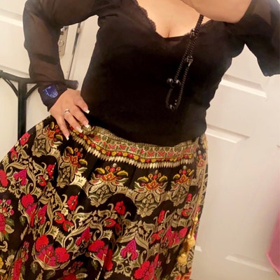 Classic Black Colour Sangit Outfit Lehenga Choli for - Etsy