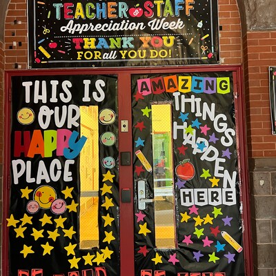 GREAT ATTITUDE Bulletin Board Letter Classroom Decoration Letter ...