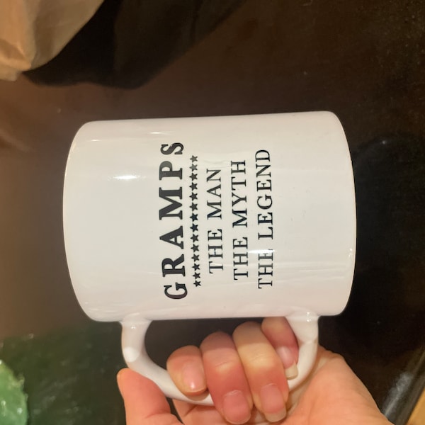 Best Gramps Ever Mug - Grandpa Gift. Grandfather Gift. Granddad Gift ...