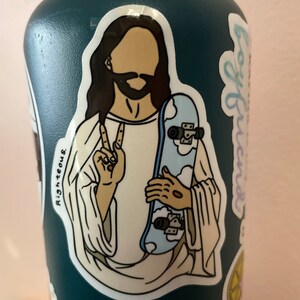 Jesus Heals Sticker Waterproof Faith Stickers Sticker Aesthetic Laptop ...