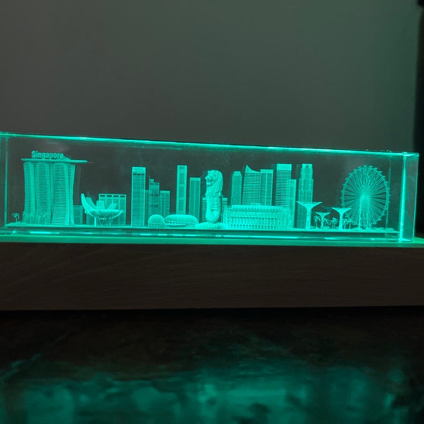 Square LED Light Wooden Base Lamp With Circle in Center for Epoxy Resin ...