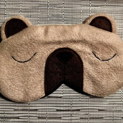 Fox Eye Sleep Mask Cute Kawaii Fox Sleep Mask Plush Fox Soft Eye Pillow ...