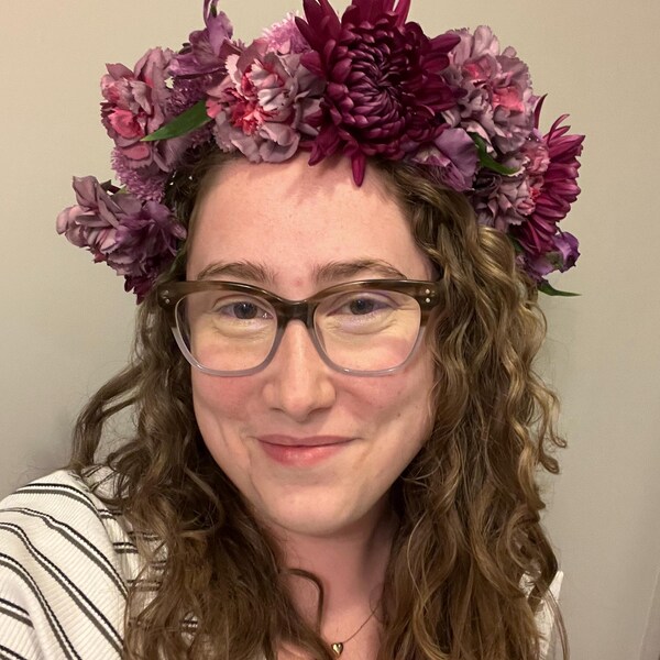 Blank Flower Crown Vine Base DIY Floral Vine Crown Base Add Your Own ...