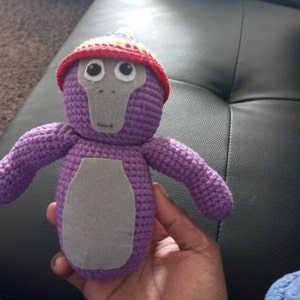 FNF True Expunged Plush, Custom FNF Crochet Doll - Etsy