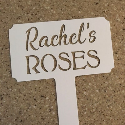 Custom Mini Garden Sign, Personalized Garden Stake Sign - Etsy