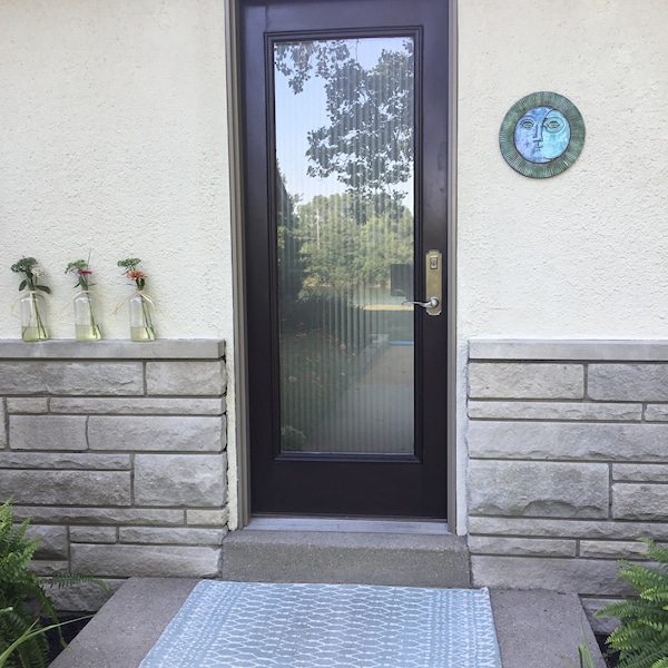 Decorative Tile With Sun&moon Design for Bathroom Wall Decor, Ceramic ...