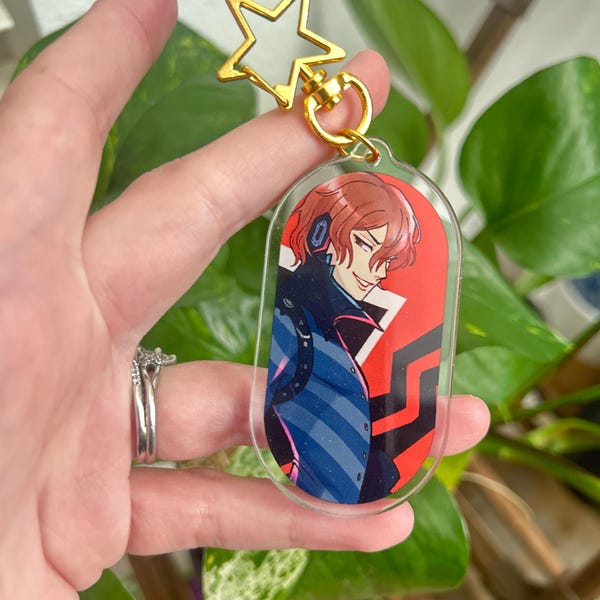 PERSONA 5 ROYAL Goro Akechi Crow/black Mask 8.5x11" Art Print/posters ...