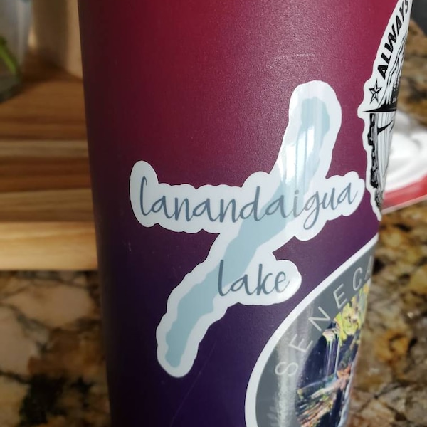 Round Finger Lakes Sticker|lake, Fingerlakes, FLX, Finger Lakes Region ...