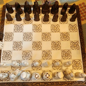 Beatrix Potter Chess Set Peter Rabbit Chess Set Unique - Etsy