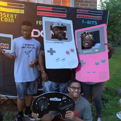 NES Style Controller Photo Prop Frame, Video Game Party Prop, Gamer ...