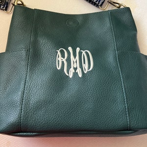 Rachel Monogrammed Tassel Hobo Purse Monogrammed Handbag | Etsy