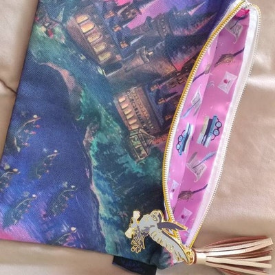 Wizard Castle Zipper Pouch - Etsy