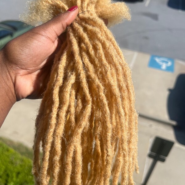Textured Human Hair Wicks Loc Extensions | Jumbo Loc Extensions | Thick ...
