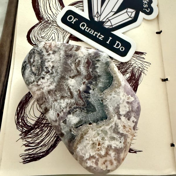 Rare Banded Agate From Northern Arizona - Lapidary Material - Etsy