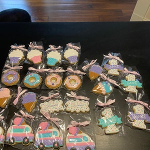 Pink Diamond Cookies Rose Gold Diamond Favor Wedding | Etsy