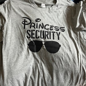 Princess Protection Shirt, Gift for Boyfriend, Couples T Shirt, Womens ...