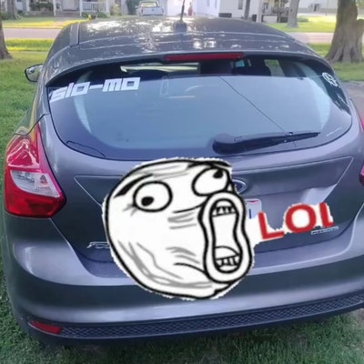 Vinyl Decal, If I Passed You on the Right. 8x3 Inches, 30 Colors ...