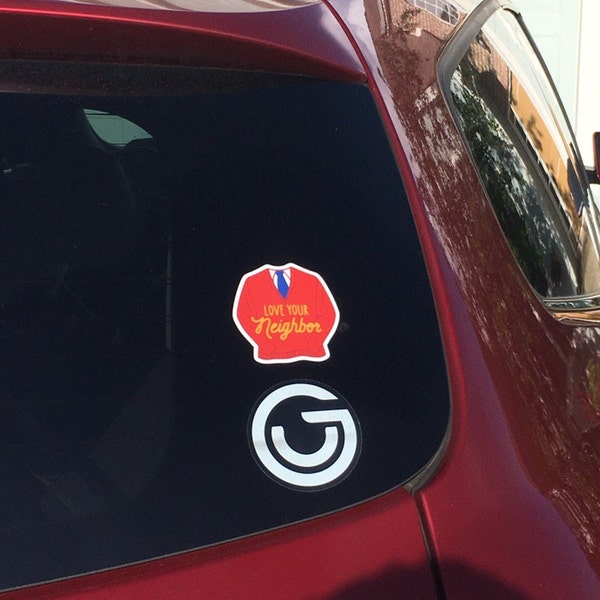 Mister Rogers Sticker - Cute Sticker - Sweater Sticker - Bible Verse ...