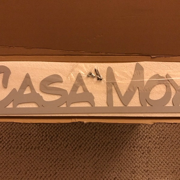 Personalized Metal Villa Name Sign, Custom Cottage Name Sign, Unique ...