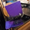 Wall Mounted Drill Bit Organizer | 60 Slots | Hex Bits Holder | Storage for Drillbits | Garage ...
