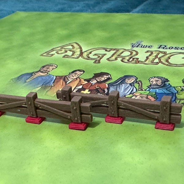 FENCE Tokens - Ideal for AGRICOLA Boardgame (15pcs or 75pcs) - Etsy