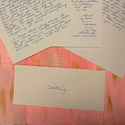 Invisible Ink Handwritten Letter. With Your Words to Whomever You Like ...