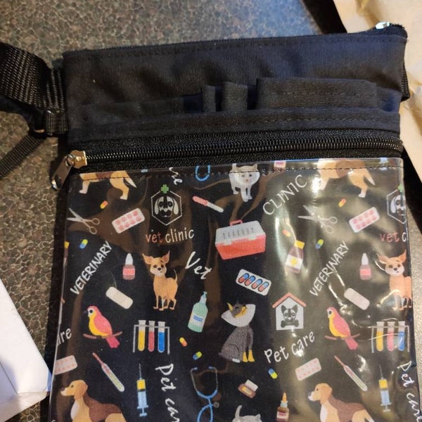 Fanny Pack Belt Nurse, Black Fanny Pack, Vet Tech, Nurse Gift, Pouch ...
