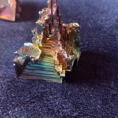 13.6 Ounce / 386 Gram Blue Bismuth Crystal C34 - Etsy