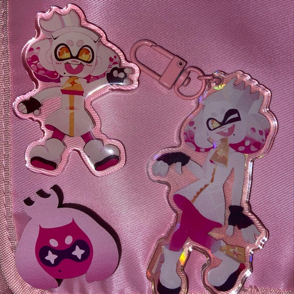 Splatoon Idol Keychains - Etsy