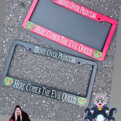 Lilo and Stitch Inspired License Plate Frame, Ohana is Essential ...