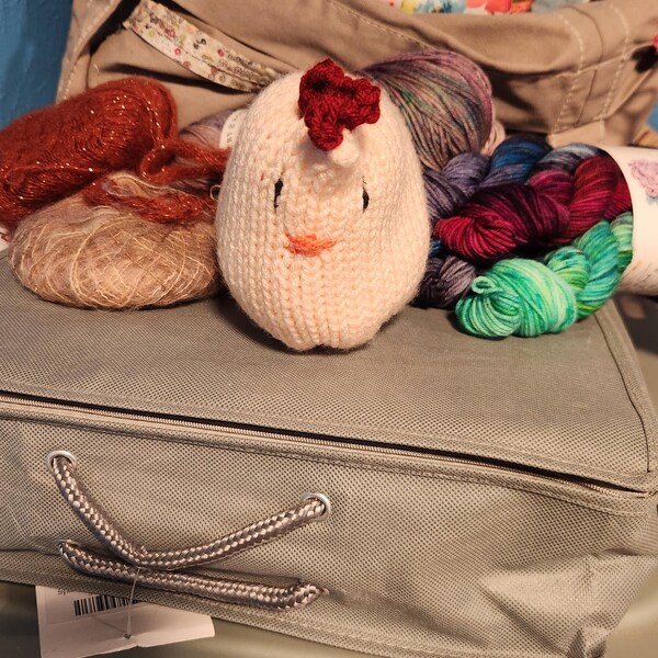 Barnyard Chicken Pattern PDF - Sentro or Addi Circular Knitting Machine ...