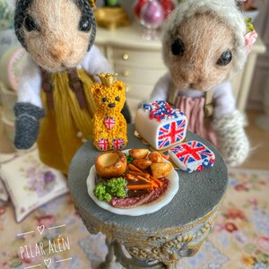 Miniature Breakfast, Miniature Tea and Toast, Miniatures, Tiny Food ...