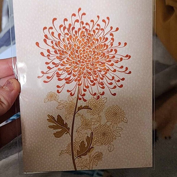 Ginkgo Leaf Print - Yellow and Blue/grey, Gouache Leaves, Multiple ...