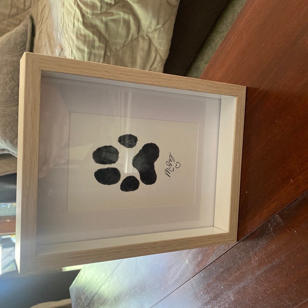 Custom Dog Paw Print From Photo | Digital Pet Paw Print | Puppy ...