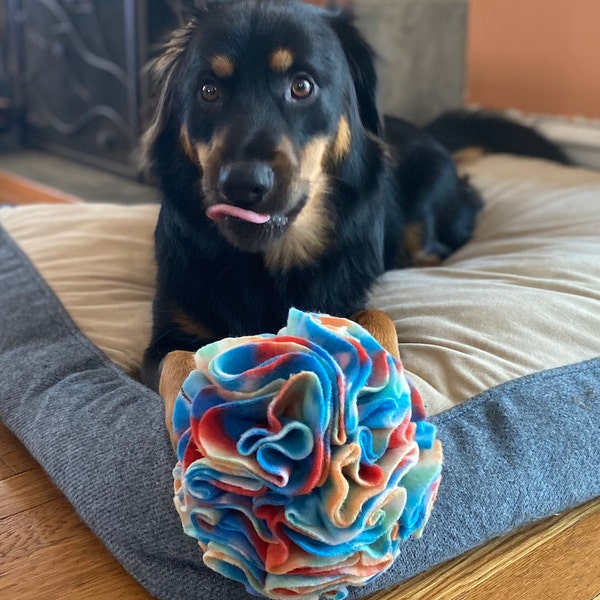 Snuffle Ball, Treat Dispenser, Treat Ball, Canine Enrichment, Keep Dogs ...