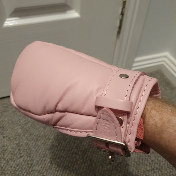 Bondage Pig Play Fist MITTENS Mitts With Silicone Hoof Hooves Feet ...