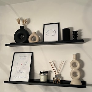 Dog Ears Print Poster Home Décor Gift Minimalist Personalised Print Pet ...