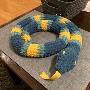 NO SEW Snake Crochet Amigurumi Pattern Serpent Rattle - Etsy