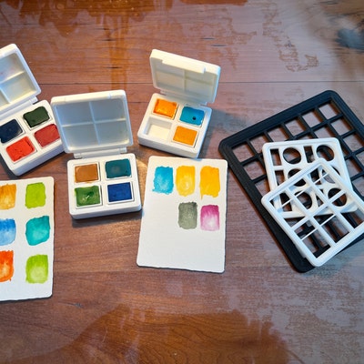 NEW Half & Full Pan Insert for Modular 24 Half Pan Palette Art Set ...