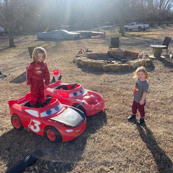 Cars Lightning Mcqueen Suit, Boys Racer Costume, Red Racer Suit, Racer ...