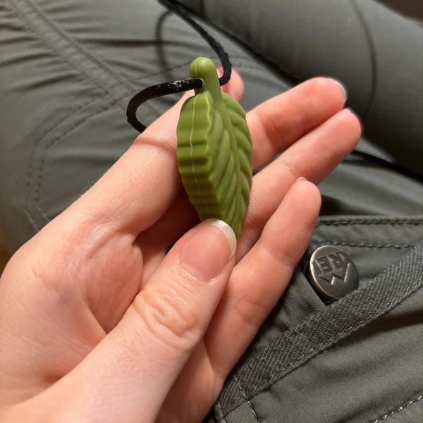 T-shirt Necklace, Chewelry, Stim Toy, Sensory, Cloth Necklace, Fabric ...