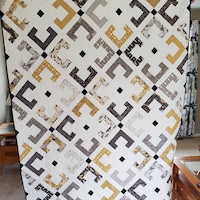 Ophelia PDF Digital Quilt Pattern by Pieced Just Sew, Jelly Roll or Fat ...