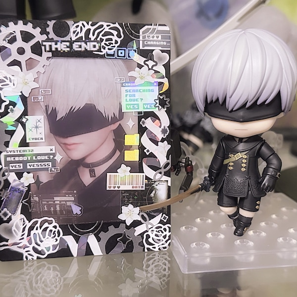 Custom Decorated Toploader | Anime Vtuber Manga Comfort Character - Etsy