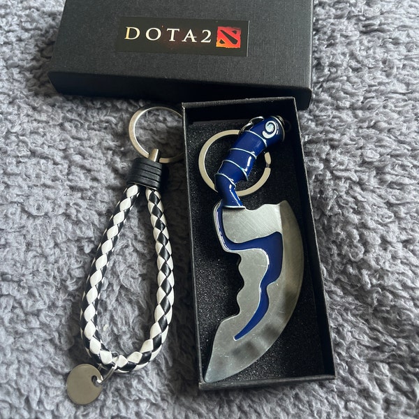 Dota2 Keychain Aegis of Champions Gaming Gift - Etsy